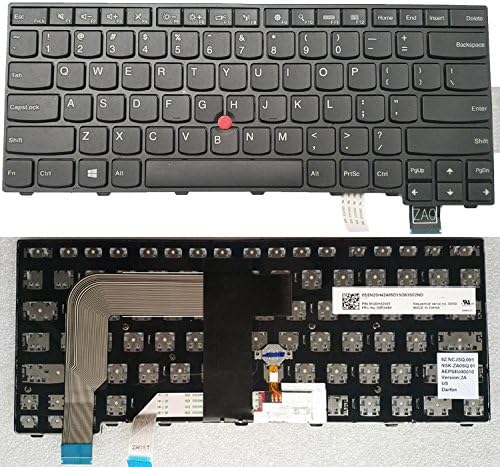 Lenovo ThinkPad T460P T470P Keyboard US Black with Frame Pointer ...