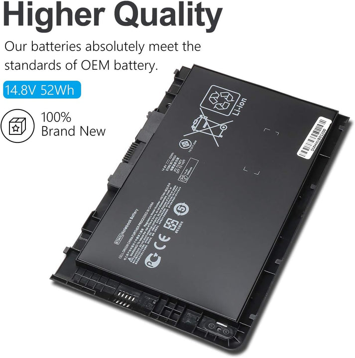 BT04XL Battery HP Elitebook Folio 9470 9470m 9480m BA06XL internal ...