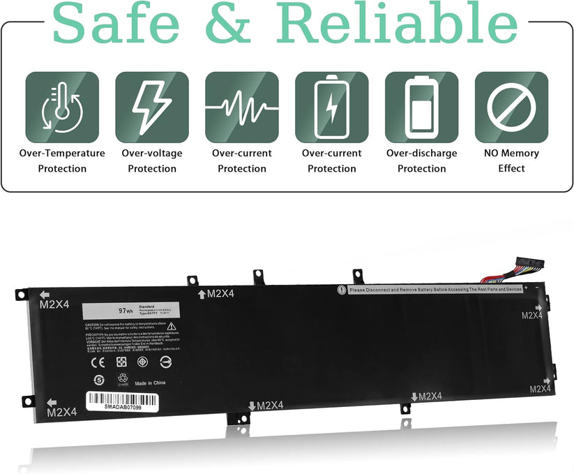 Battery Dell Precision 5530 5510 5520 6 Cell – Pakistan Battery Solution