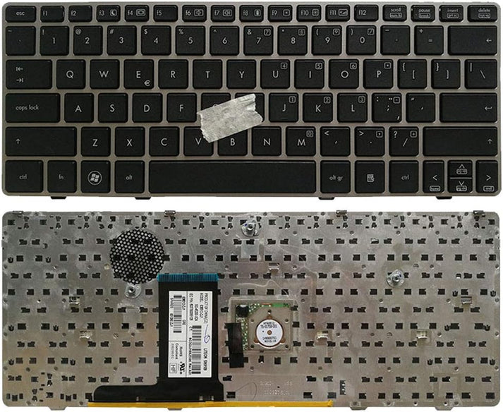 HP EliteBook 2560P 2570P Keyboard US Layout with Frame Small Enter ...