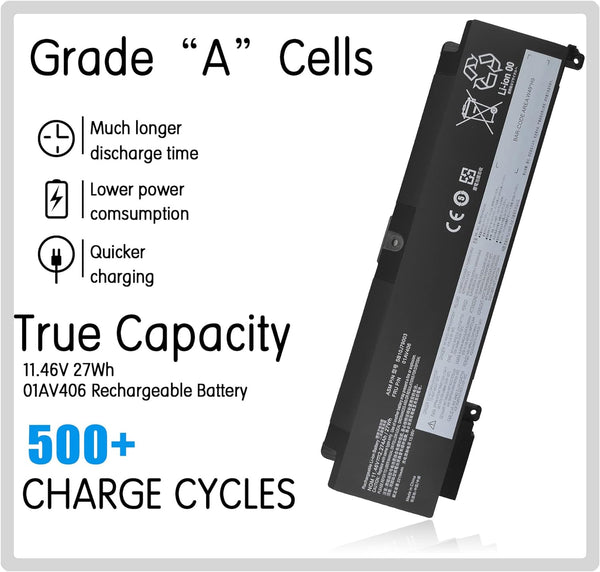 01AV406 Laptop Battery lenovo ThinkPad T460S T470S Series – Pakistan ...