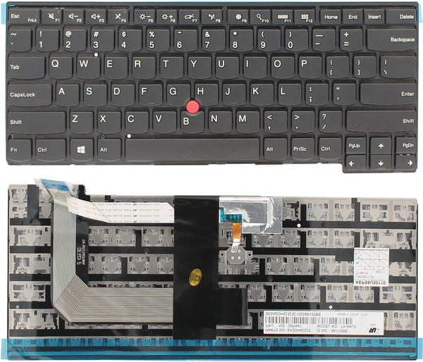 Lenovo ThinkPad T460s T470s Keyboard US Layout with Frame No Backlit ...
